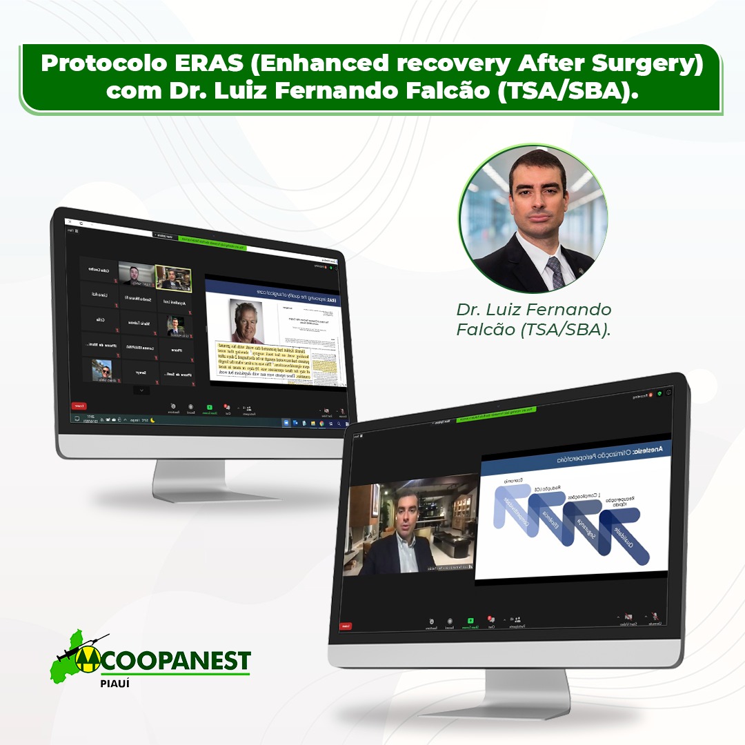 Aula sobre o Protocolo ERAS (Enhanced recovery After Surgery) com ...